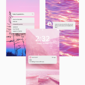 18 Editable Phone Message and Notification Templates ⋆ The Aesthetic Shop