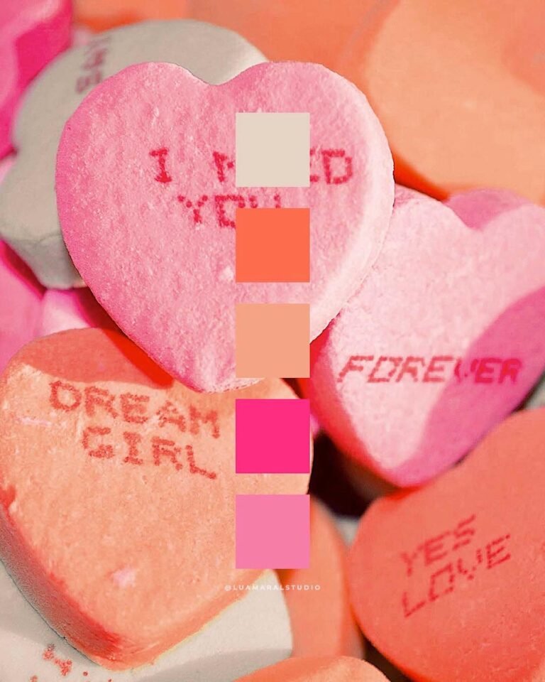 Lovecore Aesthetic Color Palettes to Inspire Your Creative Projects ⋆ ...