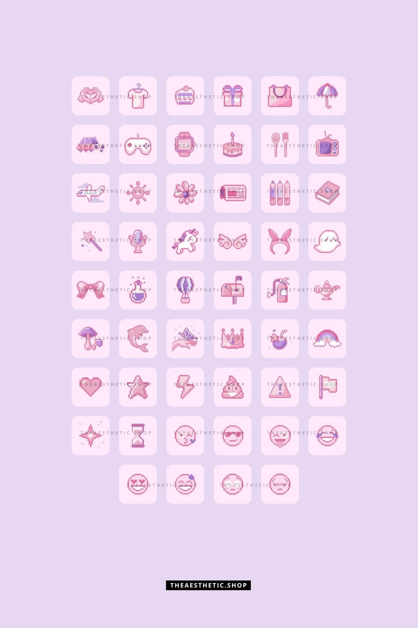 Kawaii Aesthetic Customization Kit ⋆ The Aesthetic Shop by Lucy Love