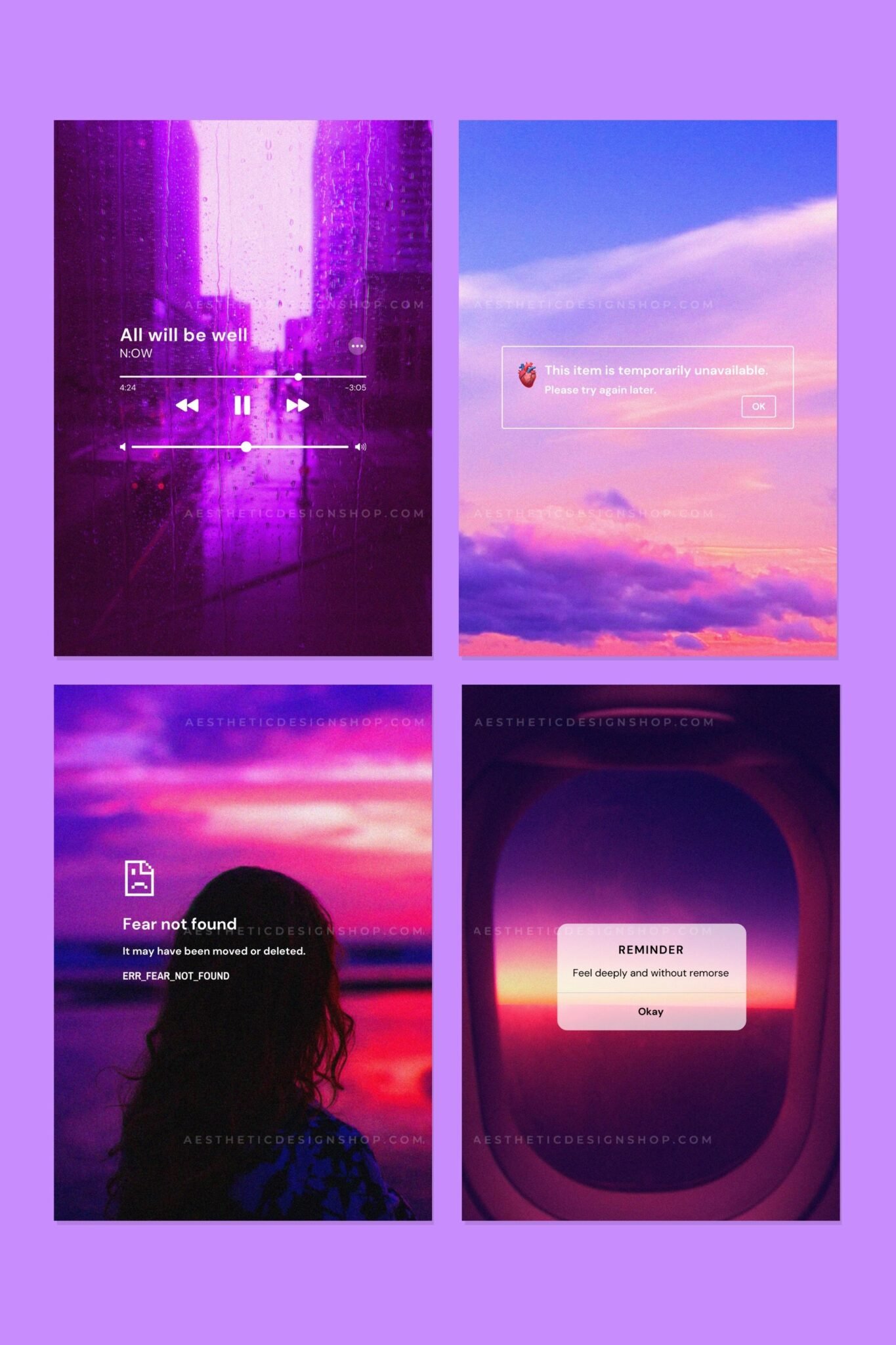 20 Lofi aesthetic tech interface templates ⋆ The Aesthetic Shop