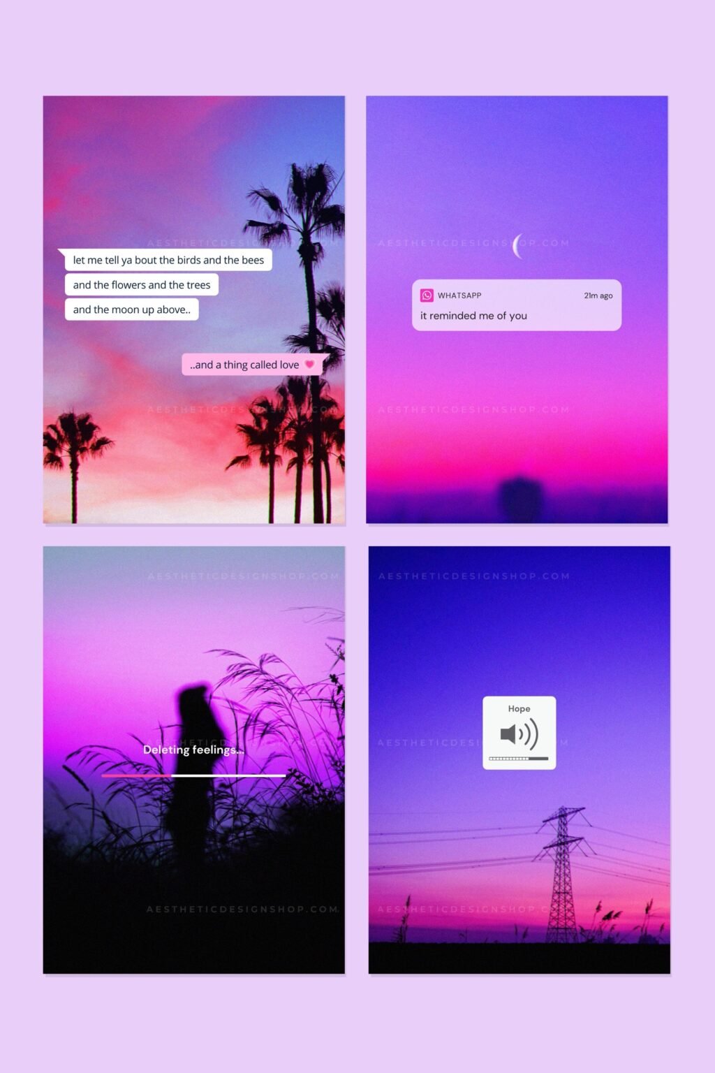 20 Lofi aesthetic tech interface templates ⋆ The Aesthetic Shop