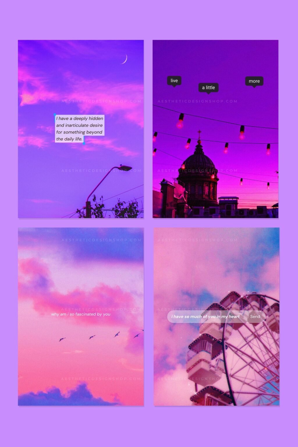 20 Lofi aesthetic tech interface templates ⋆ The Aesthetic Shop
