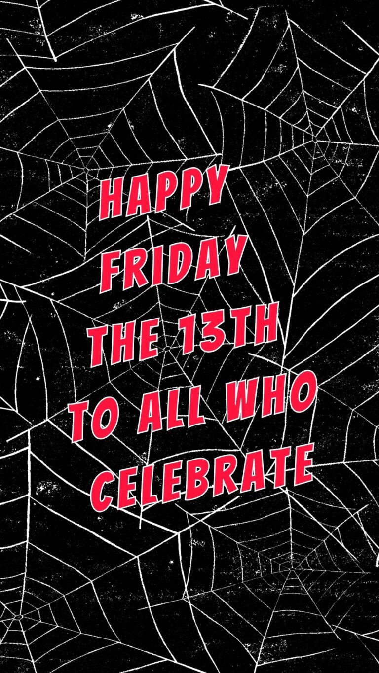 Freebie of the Month: Friday the 13th Graphics Ready to Post ⋆ The ...