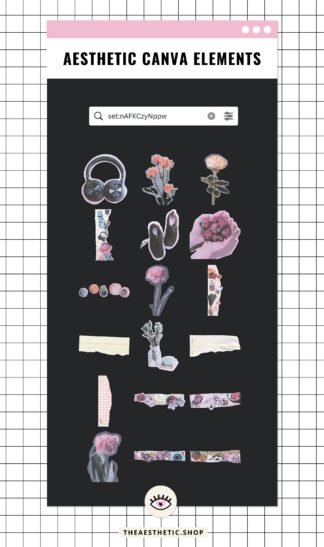 FREE Aesthetic Canva Elements we Love ⋆ The Aesthetic Shop