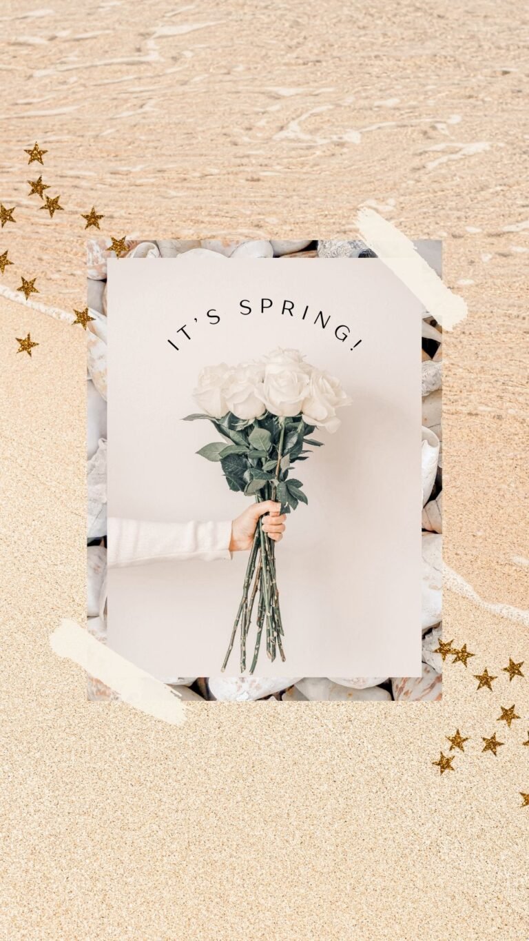 Spring is here! Aesthetic Spring images to post on social media 🌷 ⋆ The ...