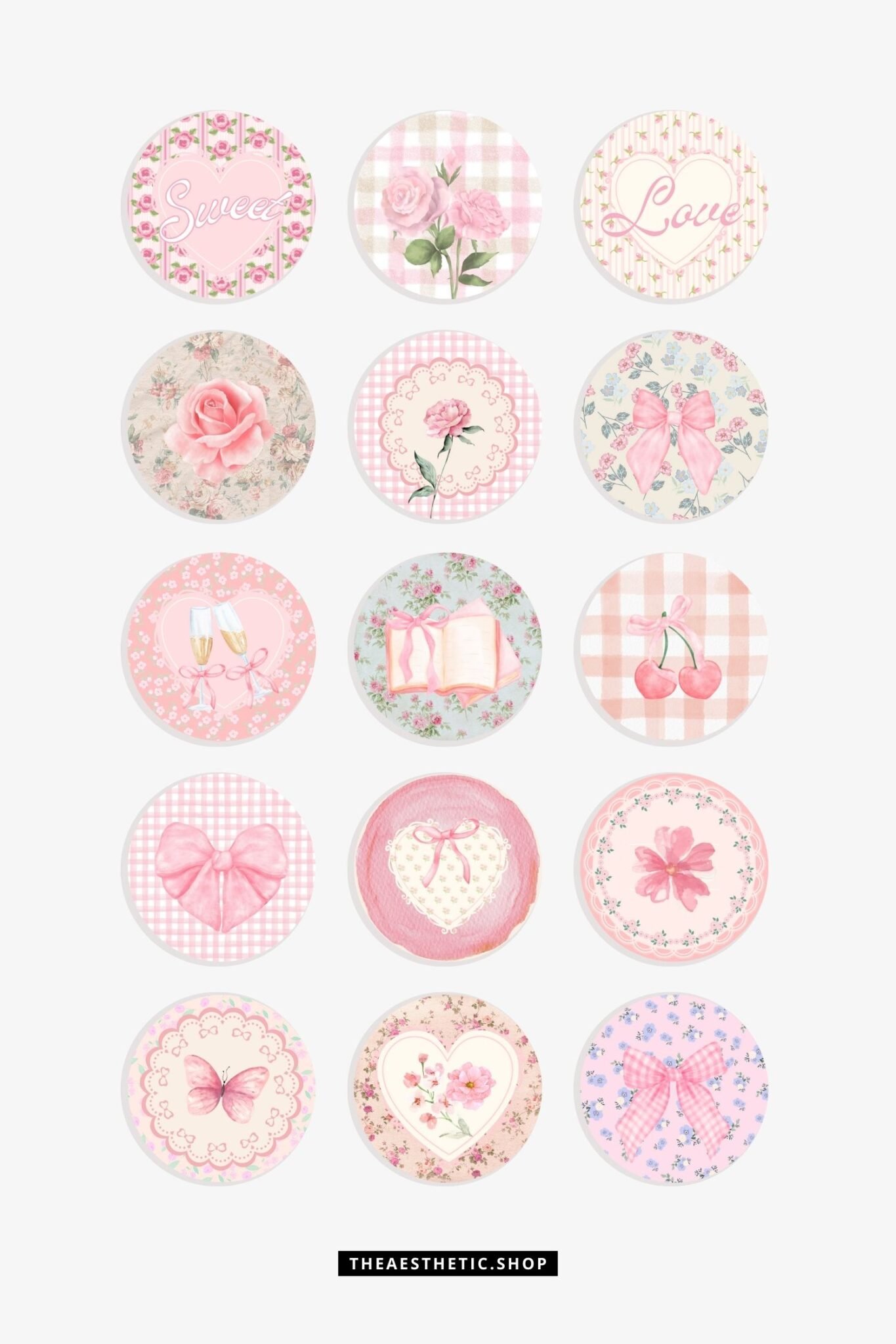 Coquette Aesthetic Instagram Highlights ⋆ The Aesthetic Shop