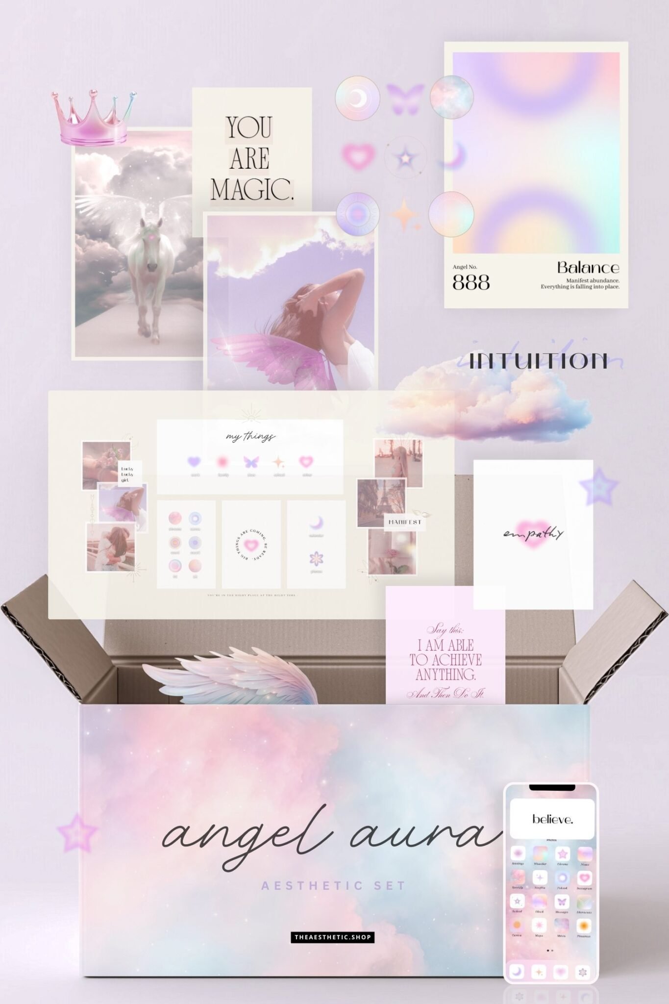 My favorite Aesthetic Canva element sets for Canva free ⋆ The Aesthetic ...